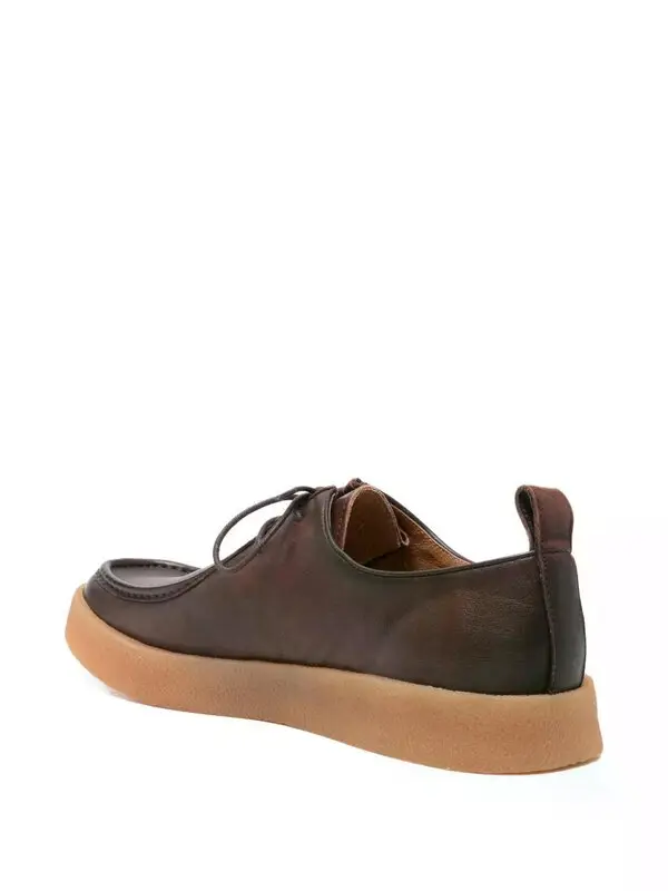 SERGIO MORETTI FIRENZE Leather Lace-up Derby Shoes