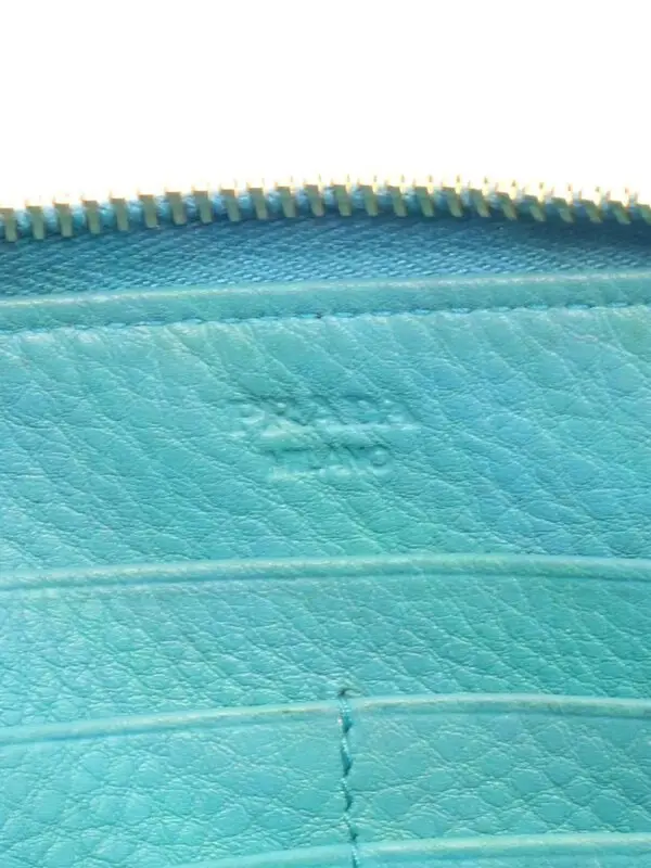 Prada 2000s Vitelo Daino-leather Zip-around Wallet