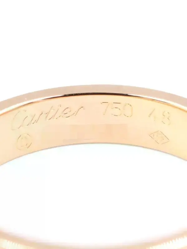 Cartier 18k Rose Gold Screw Motif Ring