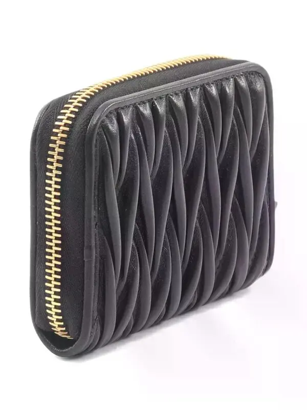 Miu Miu 2020s Logo-plaque Wallet