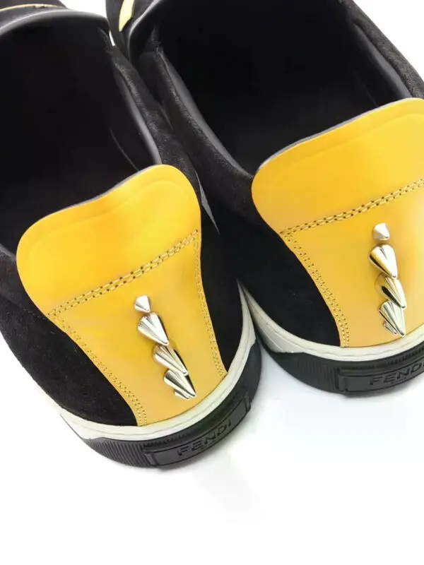 Fendi Bag Bugs Embellished Sneakers