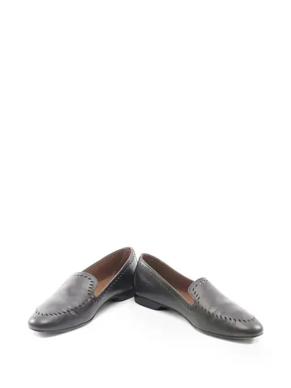 Hermès Perforated Leather Pumps