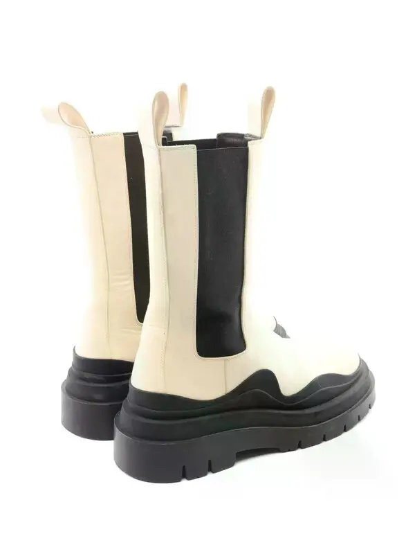 Bottega Veneta 2000s Tire Chelsea Boots