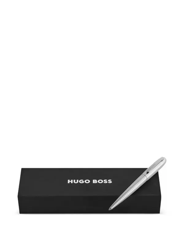 BOSS Ribbed Stainless-steel Pen
