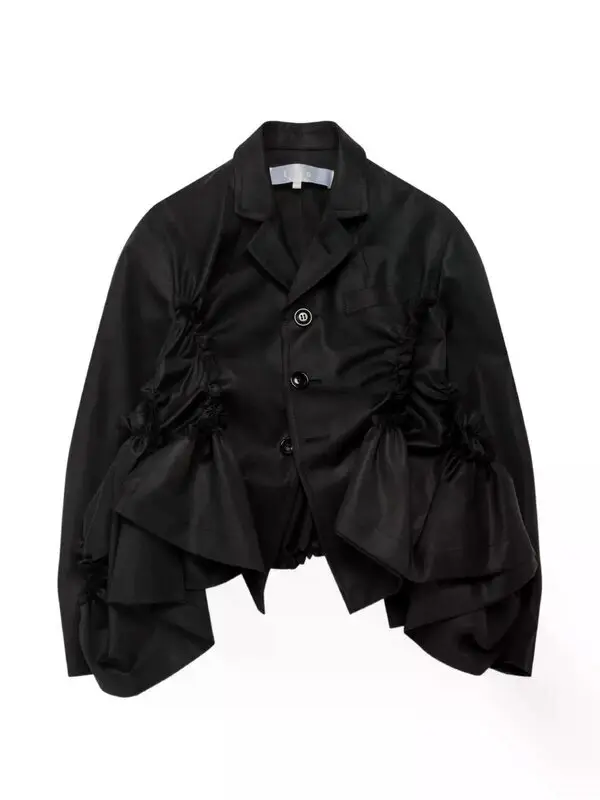 COMME DES GARÇONS TAO Ruffled Trim Jacket