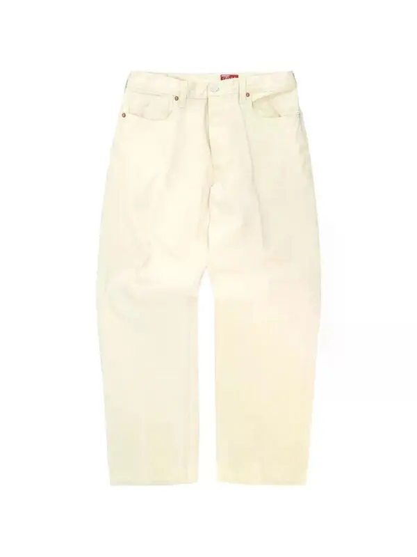 FORTELA 914 Leo Japan Selvedge Jeans - White