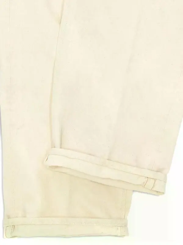 FORTELA 914 Leo Japan Selvedge Jeans - White