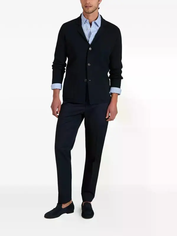 SLOWEAR Flexpant Tailored Trousers - Blue
