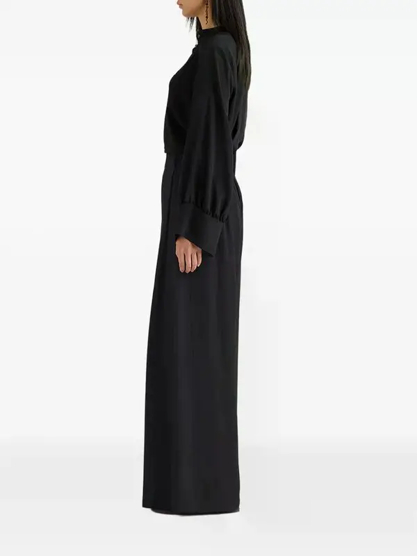 Momoni Aspen Pleated Palazzo Pants