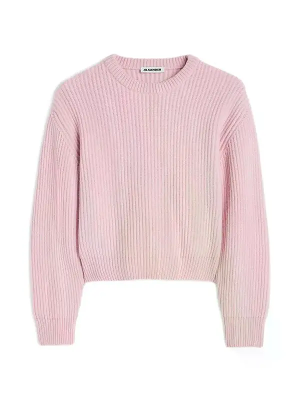 JIL SANDER Ribbed Knit Sweatshirt