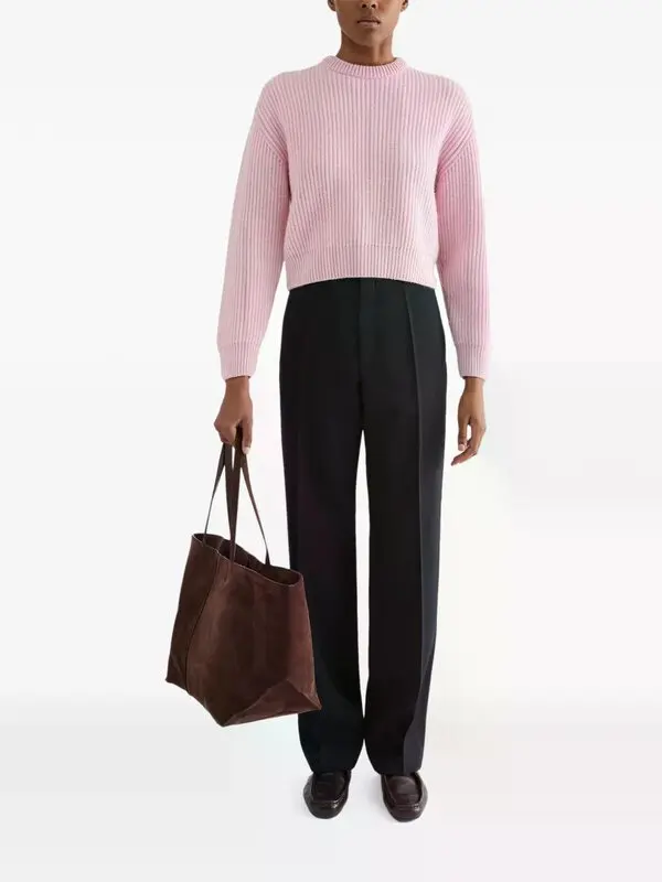 JIL SANDER Ribbed Knit Sweatshirt