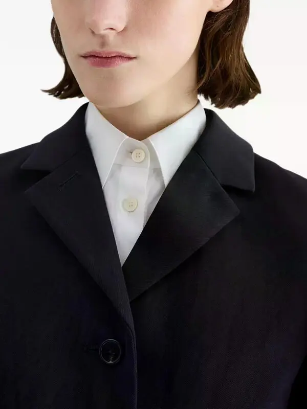 JIL SANDER Wool Gabardine Blazer