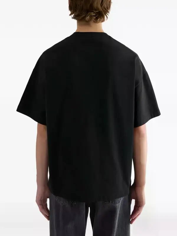JIL SANDER Cotton Crew-neck T-shirt - Black