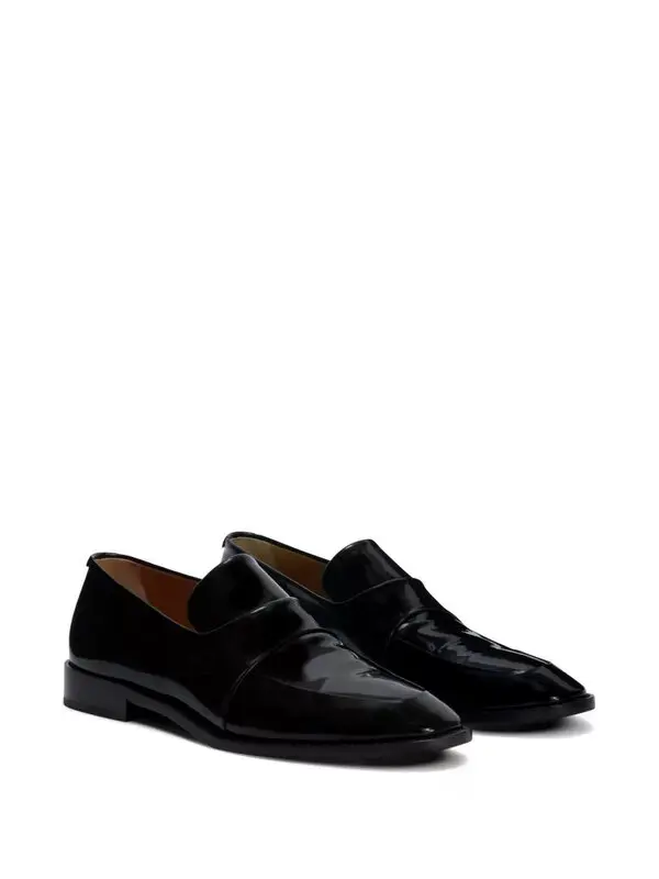 JIL SANDER Round-toe Leather Loafers