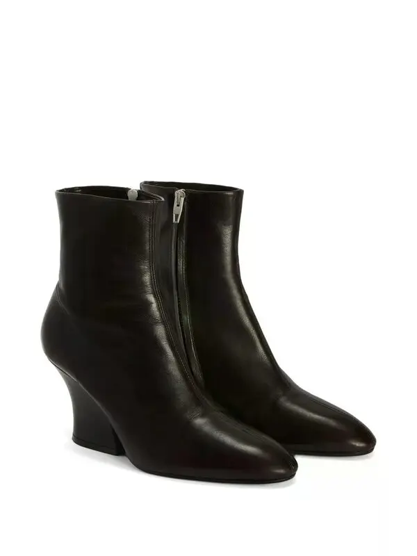 JIL SANDER Block-heel Ankle Boots