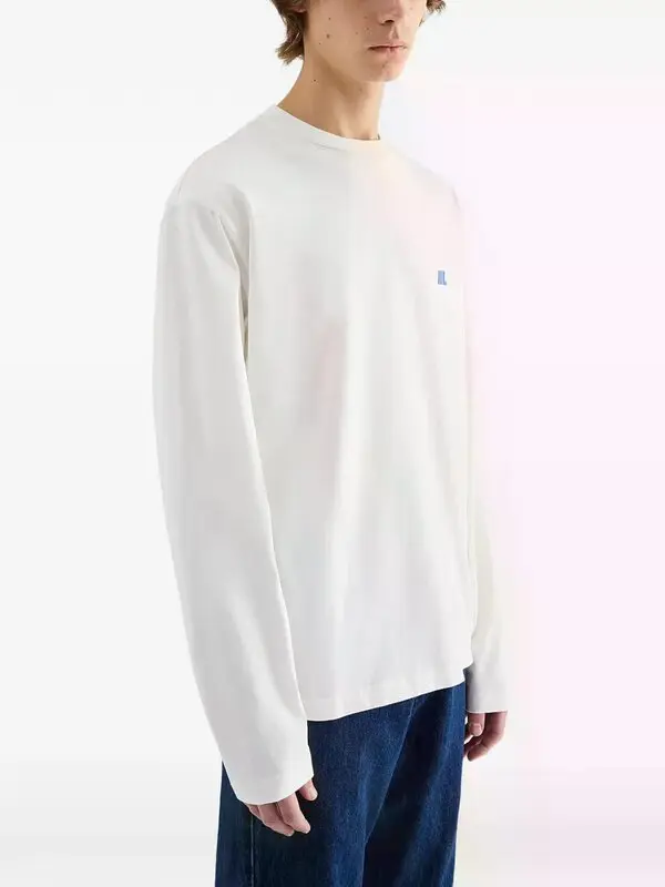 JIL SANDER Logo-embroidered Long-sleeve T-shirt