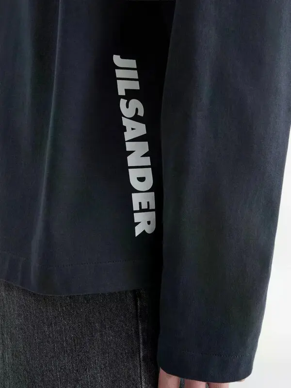 JIL SANDER Logo T-shirt - Blue