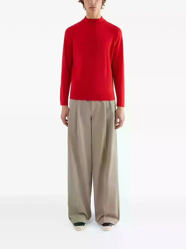 JIL SANDER Pleated Wide-leg Trousers