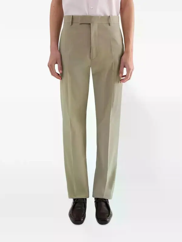 JIL SANDER Cotton Drill Trousers