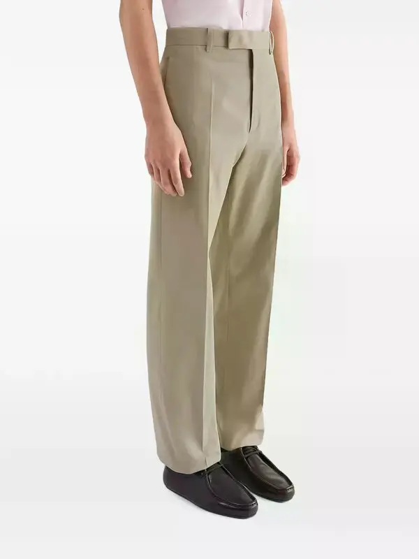 JIL SANDER Cotton Drill Trousers