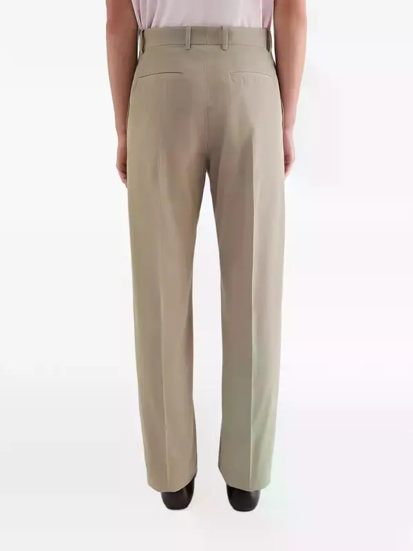 JIL SANDER Cotton Drill Trousers