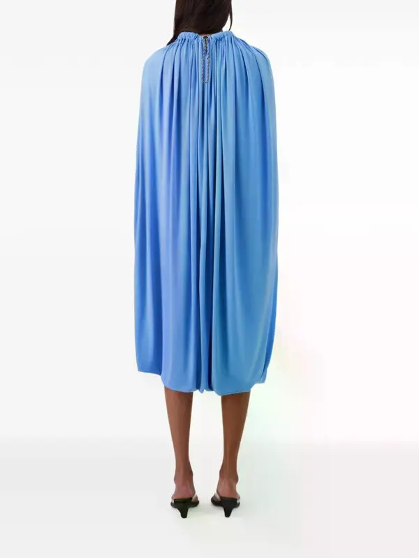 Coperni Draped Cut-out Asymmetric Dress