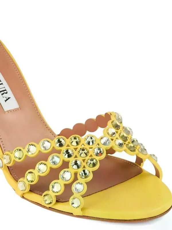 AQUAZZURA Tequila Crystal-embellished Sandals