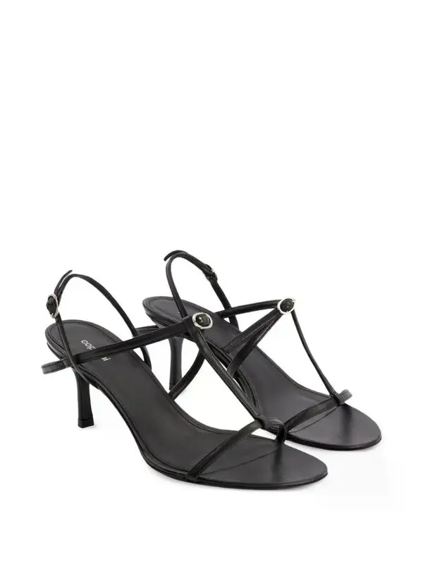 Coperni Floating Leather Heeled Sandals
