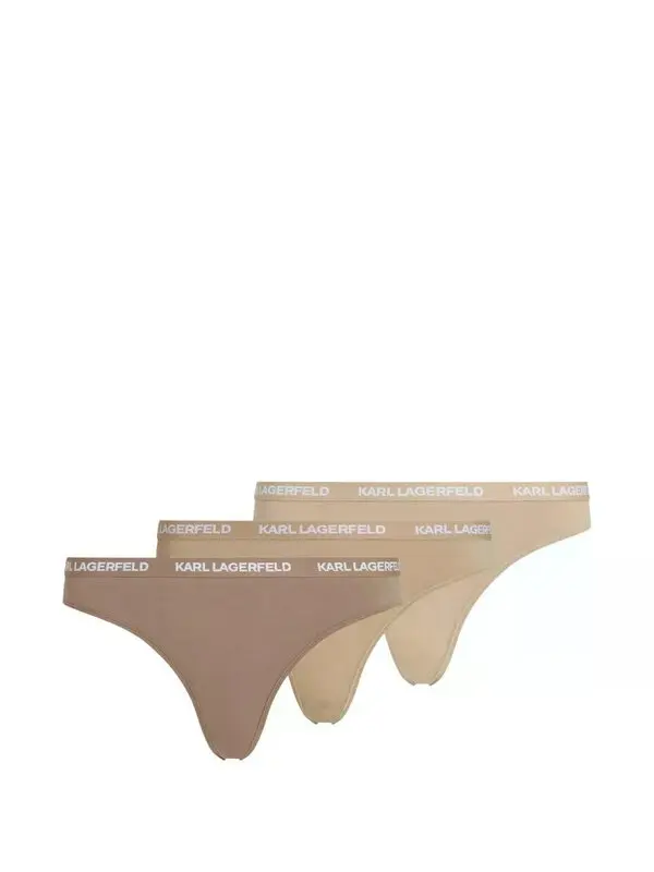 Karl Lagerfeld Logo Brief – 3-pack - Neutrals