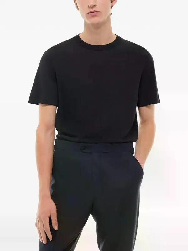 FURSAC Ribbed-trim T-shirt