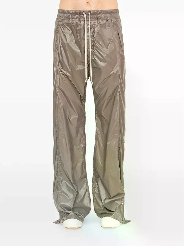Rick Owens Dust Gray Wide-leg Trousers - Grey