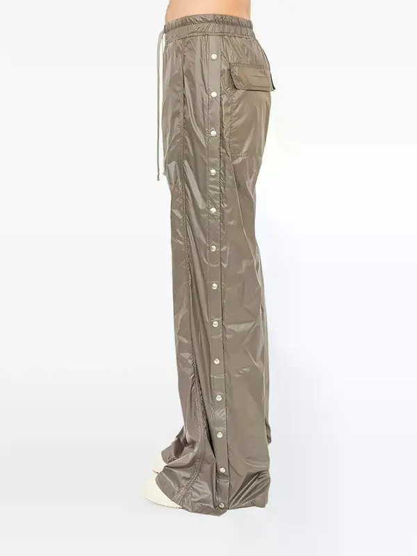 Rick Owens Dust Gray Wide-leg Trousers