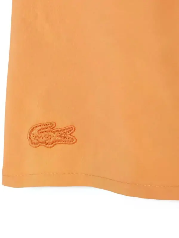 Lacoste Logo Embroidered Swim Shorts