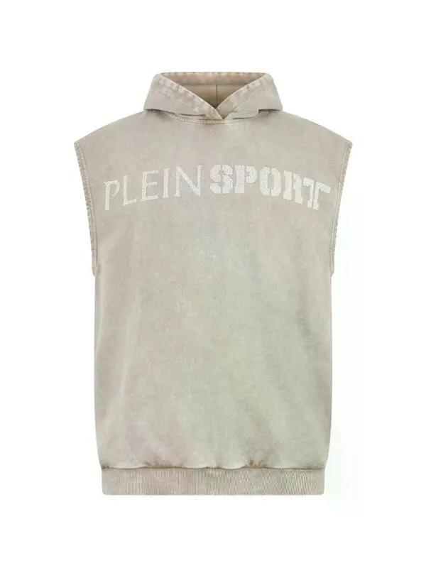 PLEIN SPORT Sleeveless Hoodie