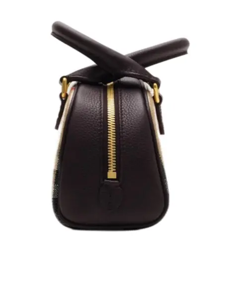 Burberry Mini Highlands Bowling Bag - Multicolor