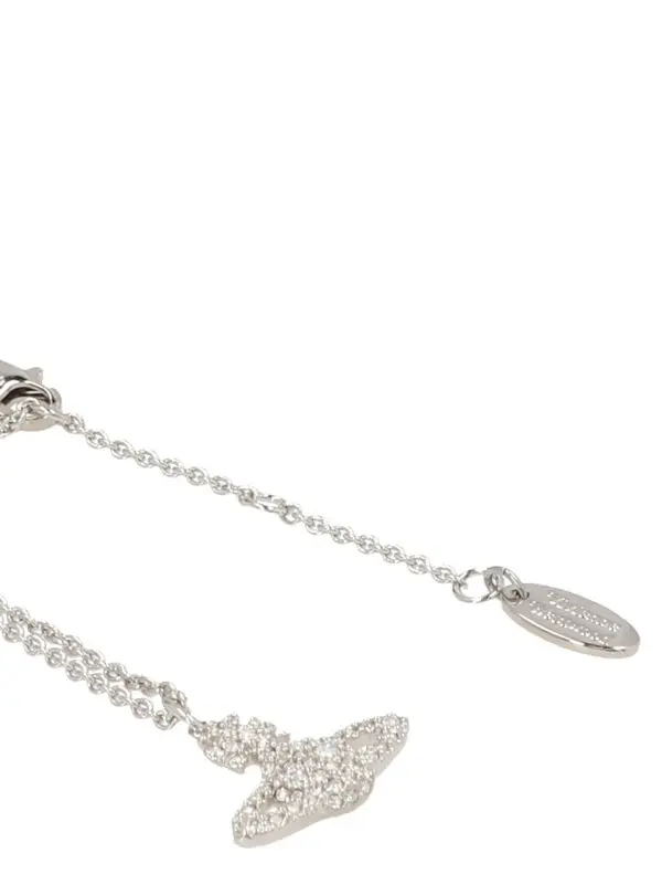 VIVIENNE WESTWOOD Grace Bas Relief Pendant Necklace - Gray