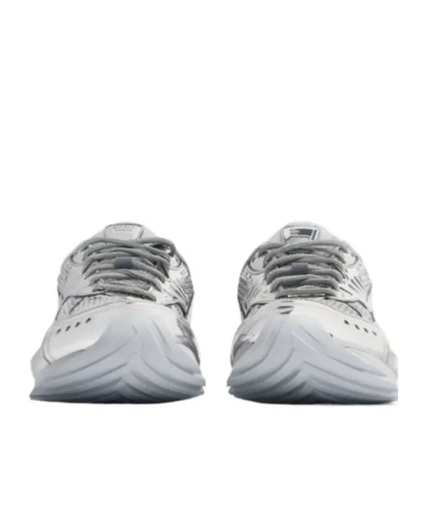 Bottega Veneta Orbit Lace-up Sneakers - Silver