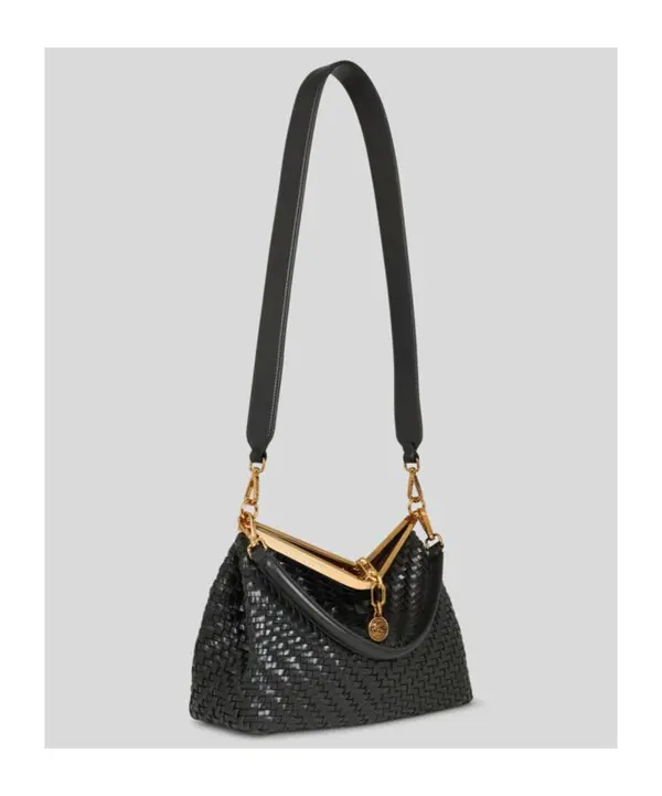 Etro Woven Shoulder Bag - Black