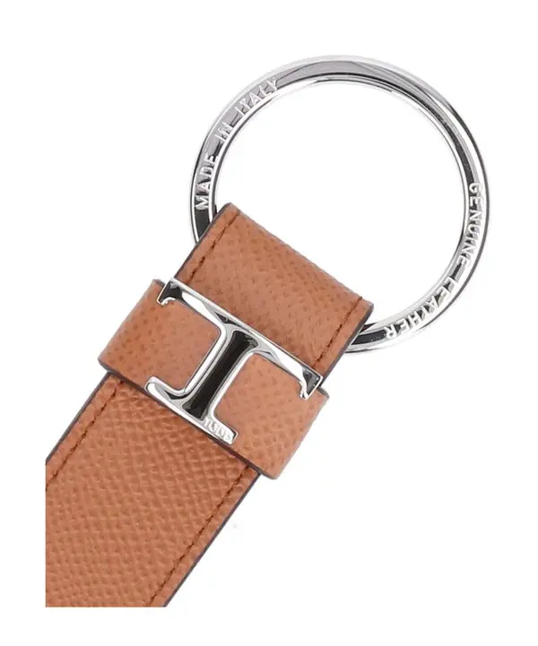 TOD'S T Logo Keychain