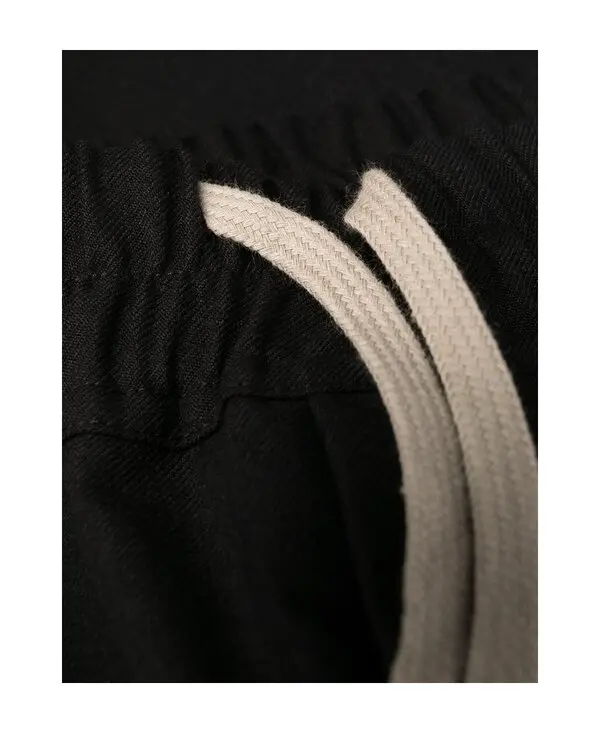 Rick Owens Astaires Drawstring Cropped Trousers