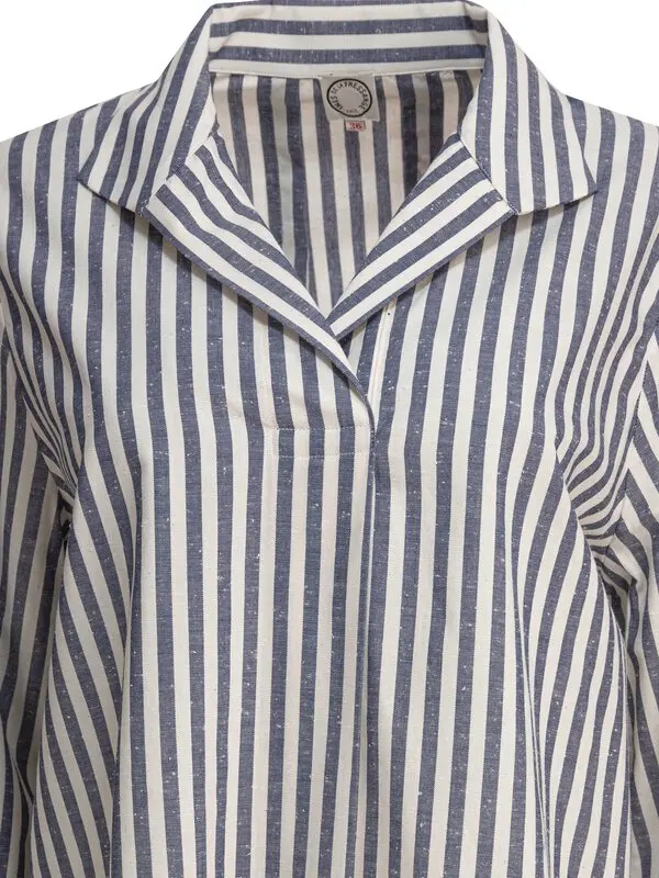 INES DE LA FRESSANGE PARIS Striped Cotton Shirt