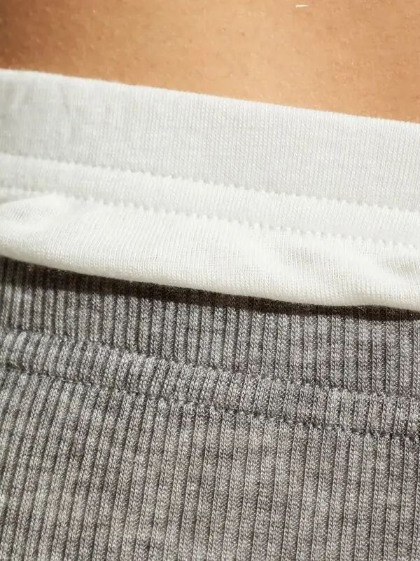 SAMSOE SAMSOE Ribbed Knit Maxi Skirt
