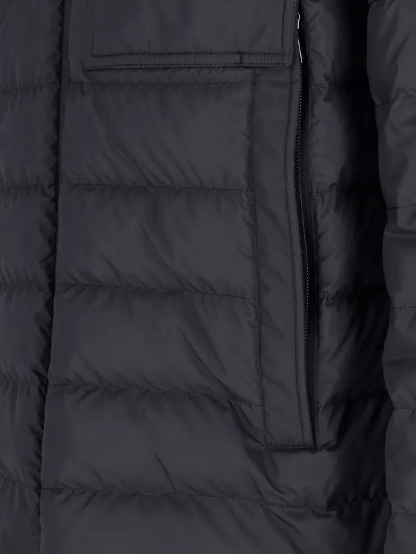 Moncler Berard Zip-up Short Padded Jacket