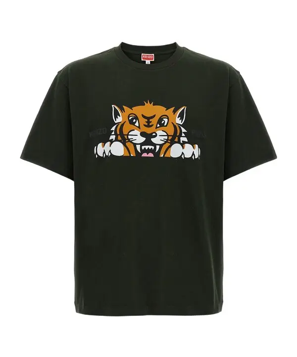Kenzo Happy Tiger Crewneck T-shirt