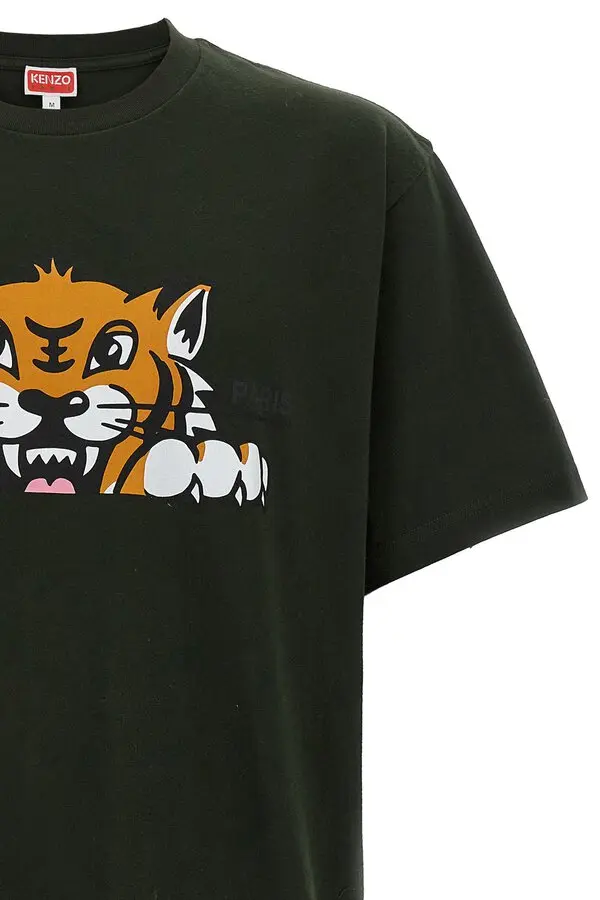 Kenzo Happy Tiger Crewneck T-shirt