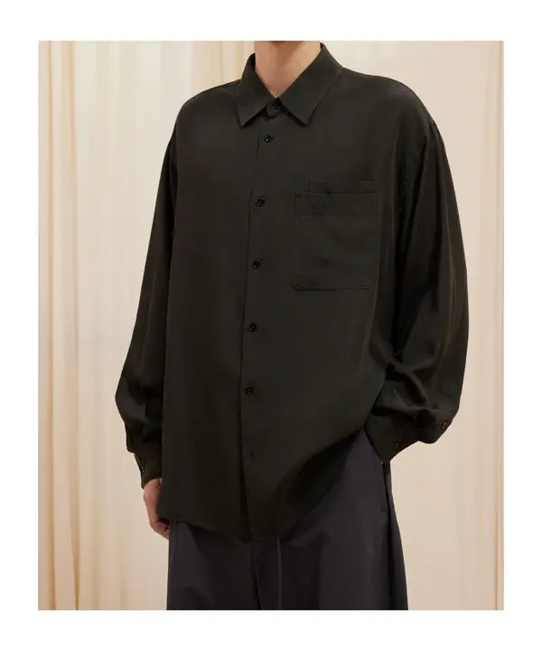 LEMAIRE Long-sleeved Button-up Shirt