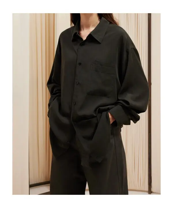 LEMAIRE Long-sleeved Button-up Shirt