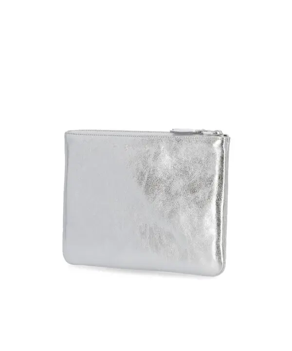 Comme Des Garçons Zip-fastening Clutch Bag