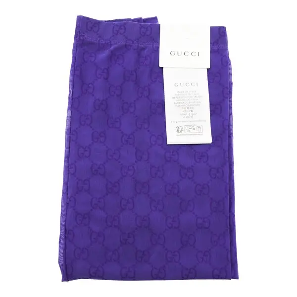 Gucci All-over Gg Print Stretch Tights