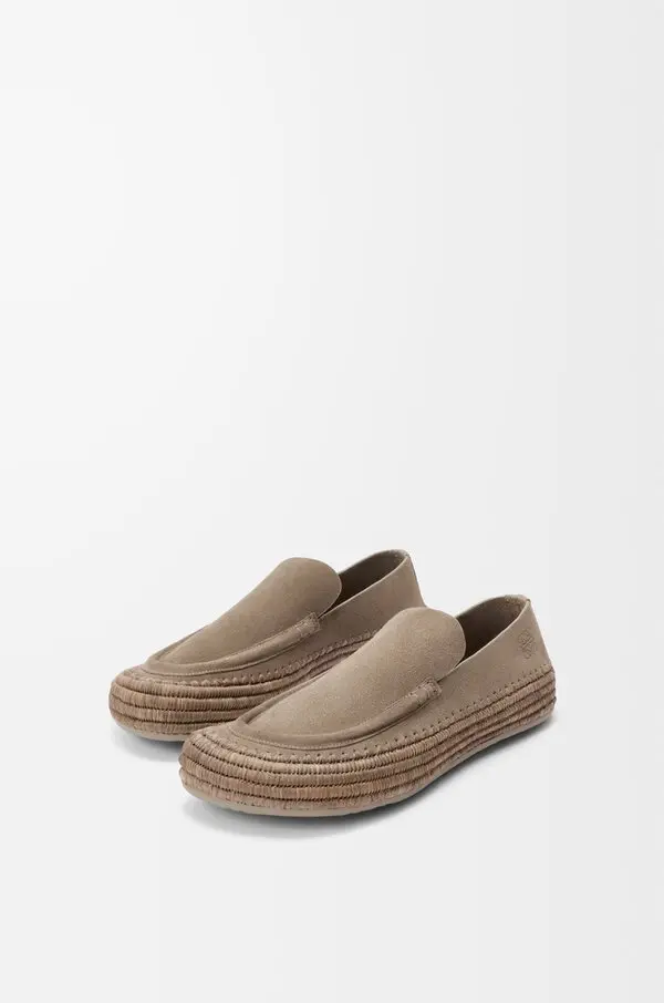 Loewe Rio Raffia Espadrilles - Brown